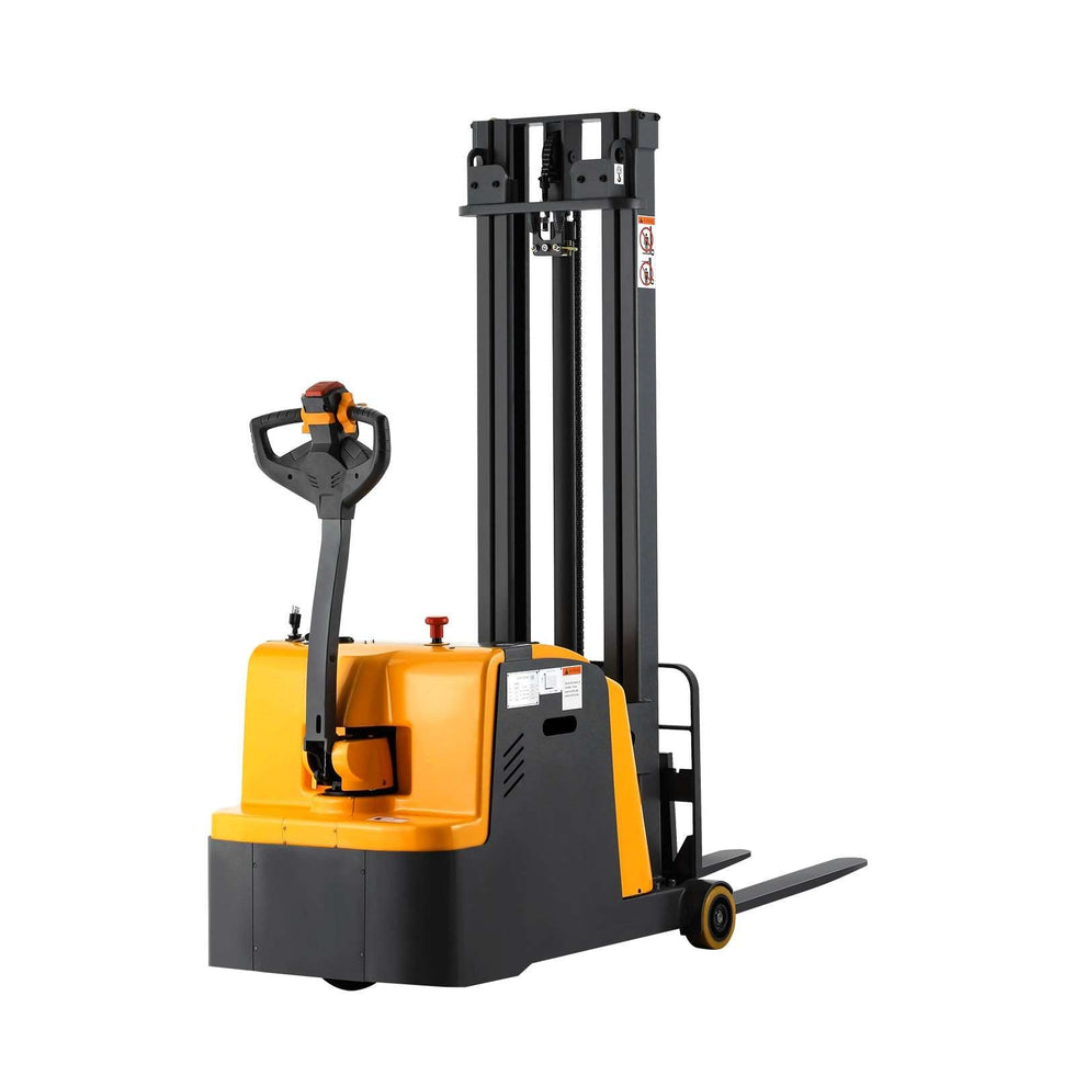 Counterbalanced Electric Stacker | 2200 Lbs. | 98" Max.Lifting Height ...