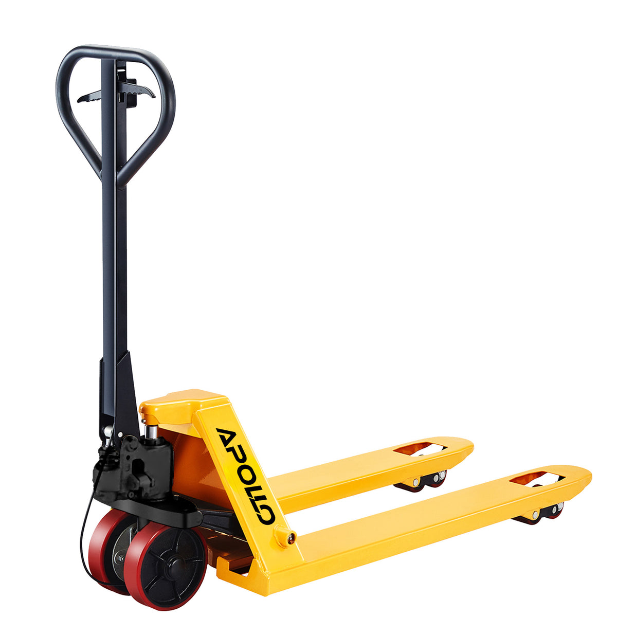 Hand Pallet Jack With Brake System A-1011 – APOLLO FORKLIFT LLC
